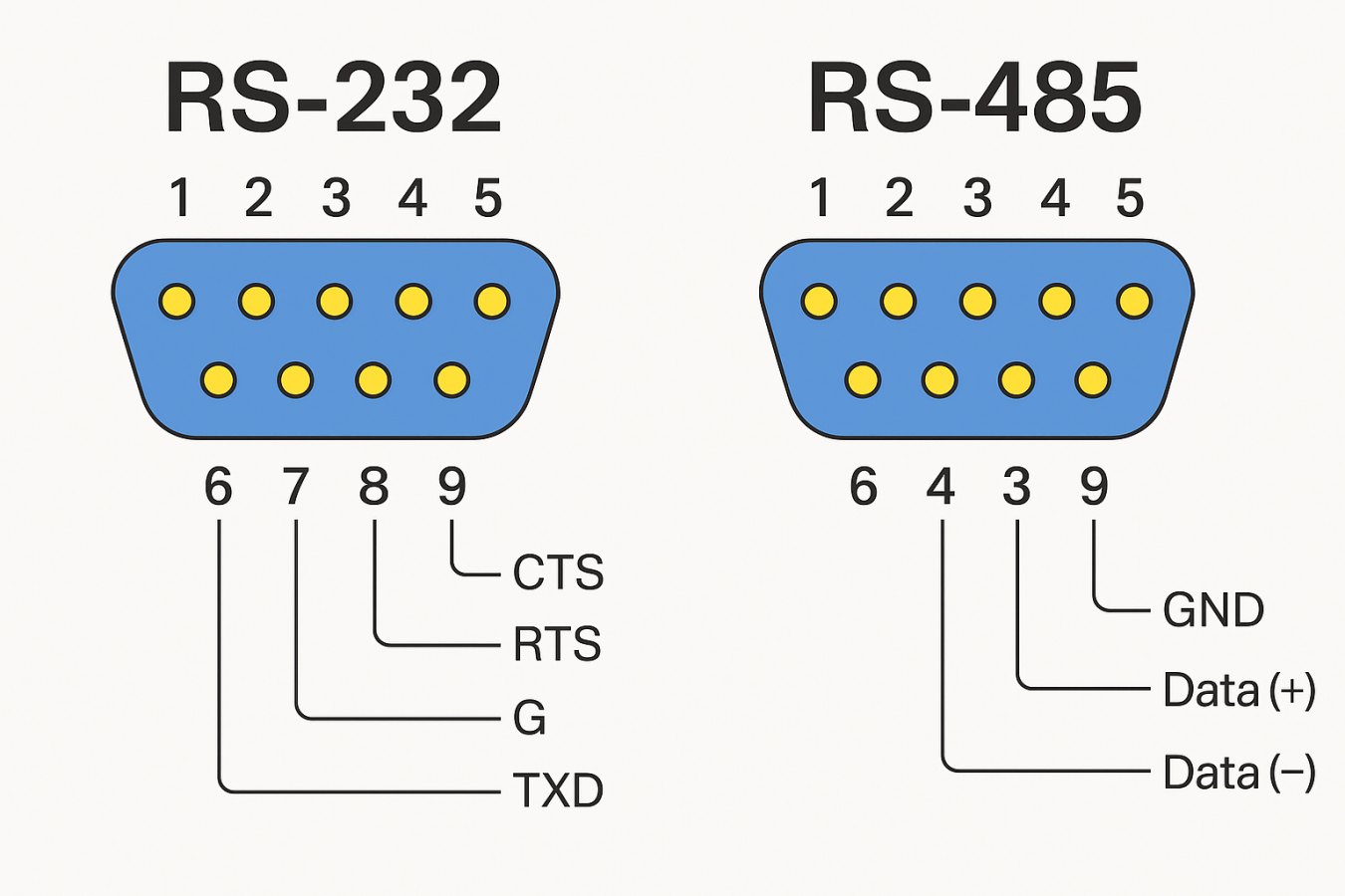 ทำรู้จักกับ RS-232 และ RS-485